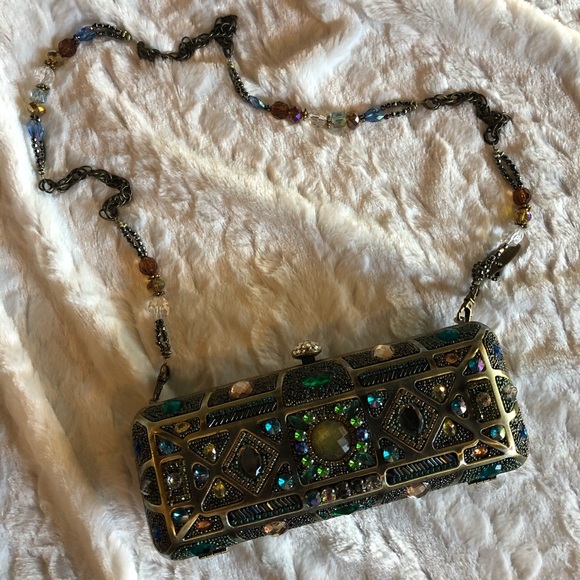 Mary Frances | Bags | Mary Frances Bedazzled Clutch | Poshmark